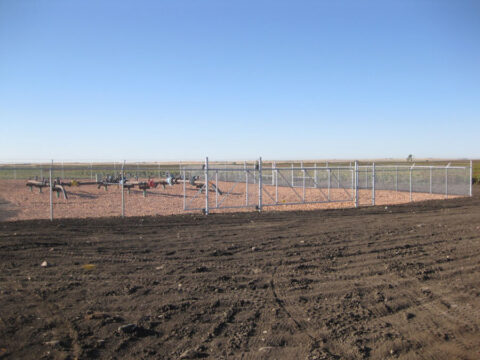 Oil Field Fencing from Dakota Fence