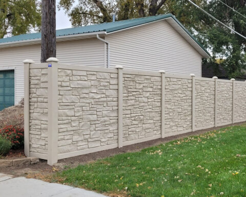 Residential Molded Fencing from Dakota Fence