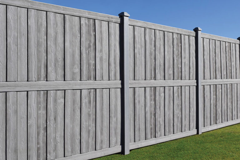 Residential Molded Fencing from Dakota Fence