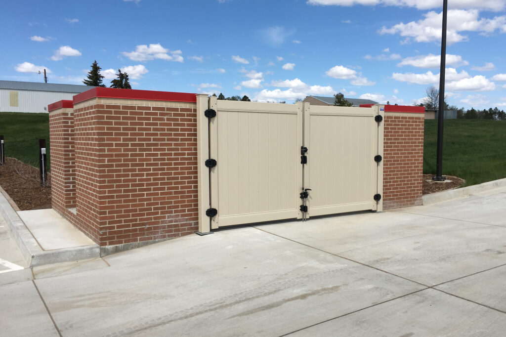 Dumpsters & Enclosures from Dakota Fence